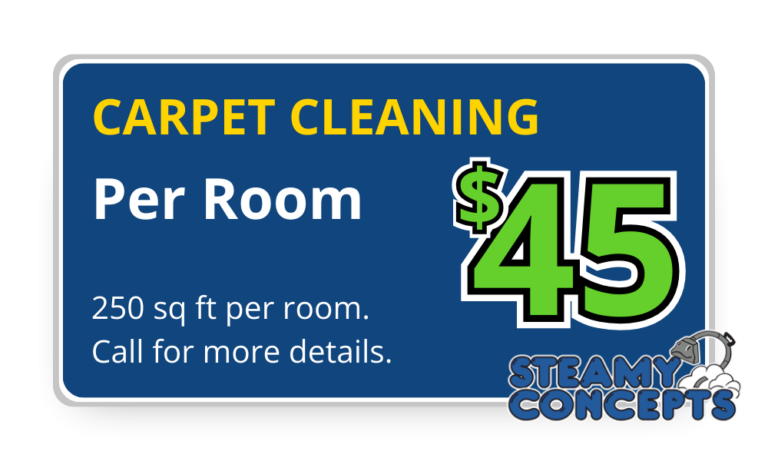 Carpet Cleaning Prices and Coupons for Tucson | $45 Per Room!